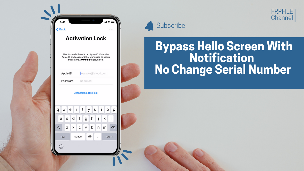 Untethered Bypass Hello Screen iOS 12- 18.x no need change SN